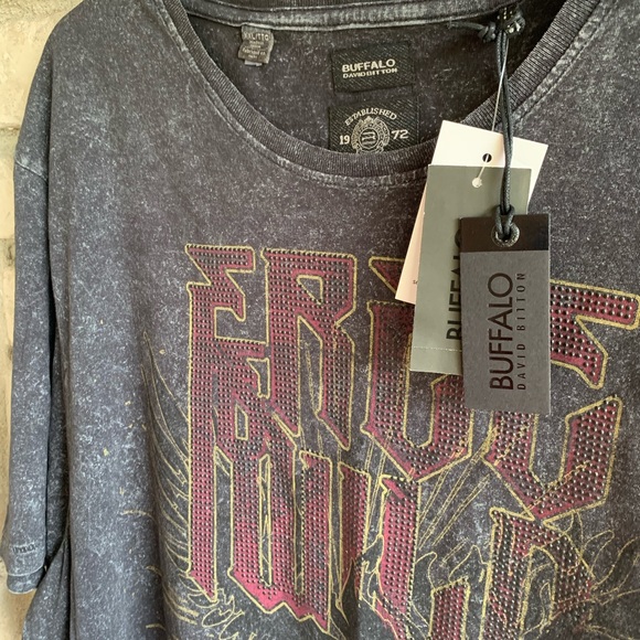 Buffalo David Bitton | Shirts | Buffalo Men Graphic Shirt Xxl | Poshmark